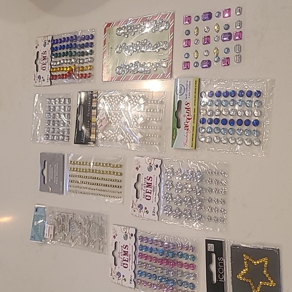 craft gems | Office | Craft Gem Sticker Bundle | Poshmark